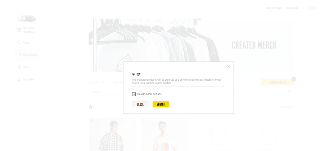 How to export your products using Universal CSV